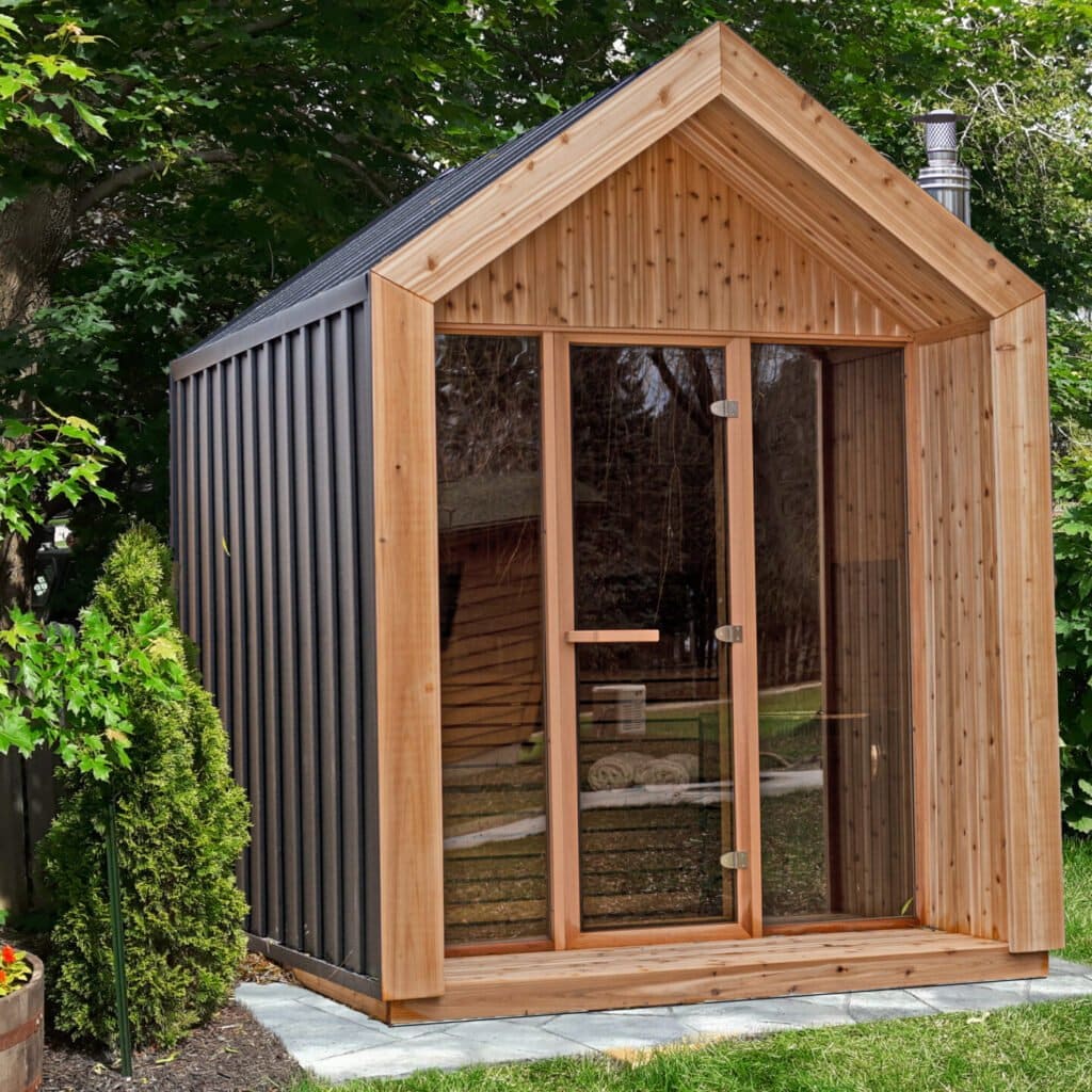 Outdoor Saunas - Backyard Canada